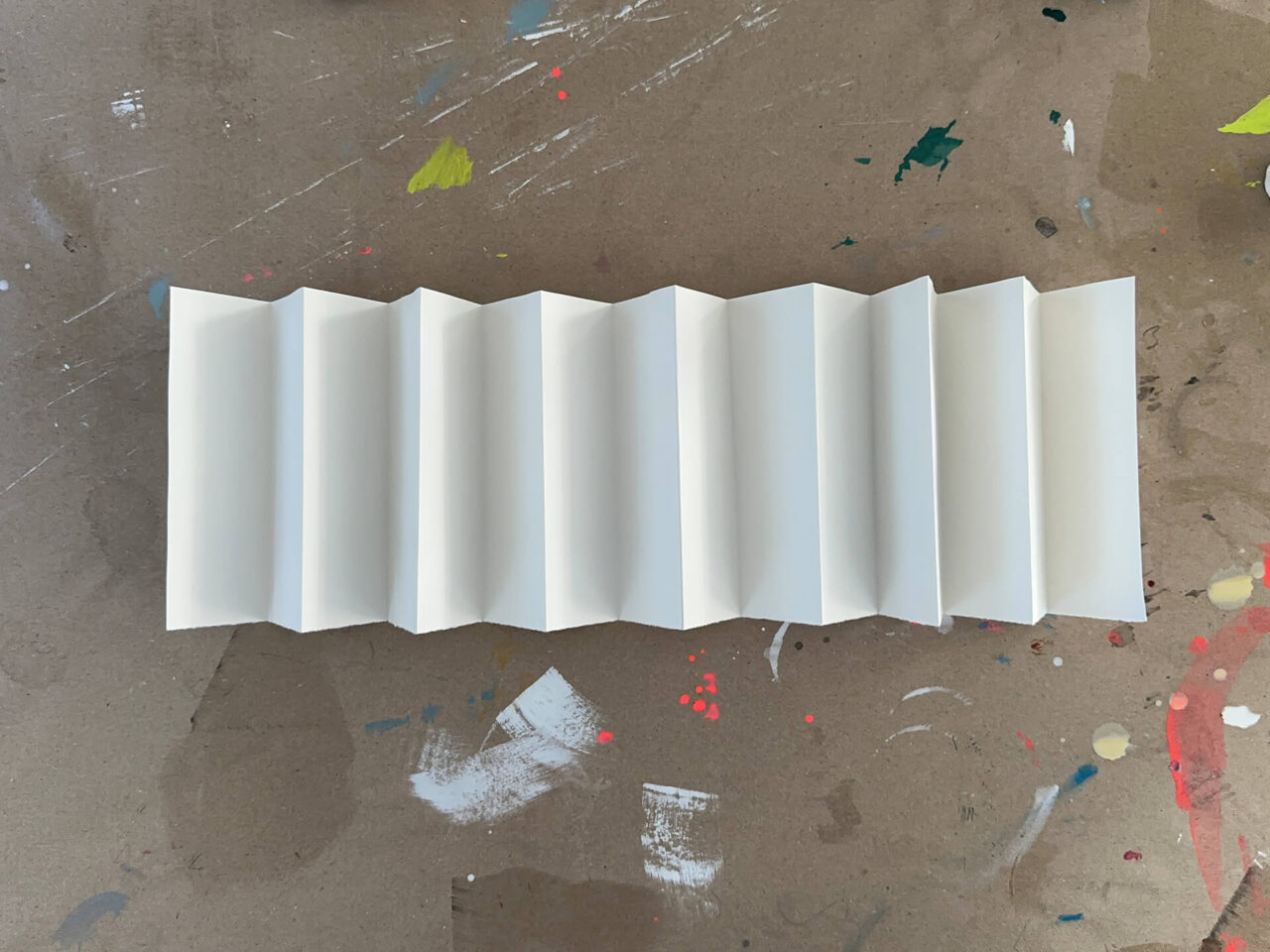 Leporello falten – einfache Anleitung – einfache Anleitung